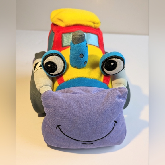 Soft Play | Toys | Soft Play Plush Rattle Interactive Bulldozer With ...